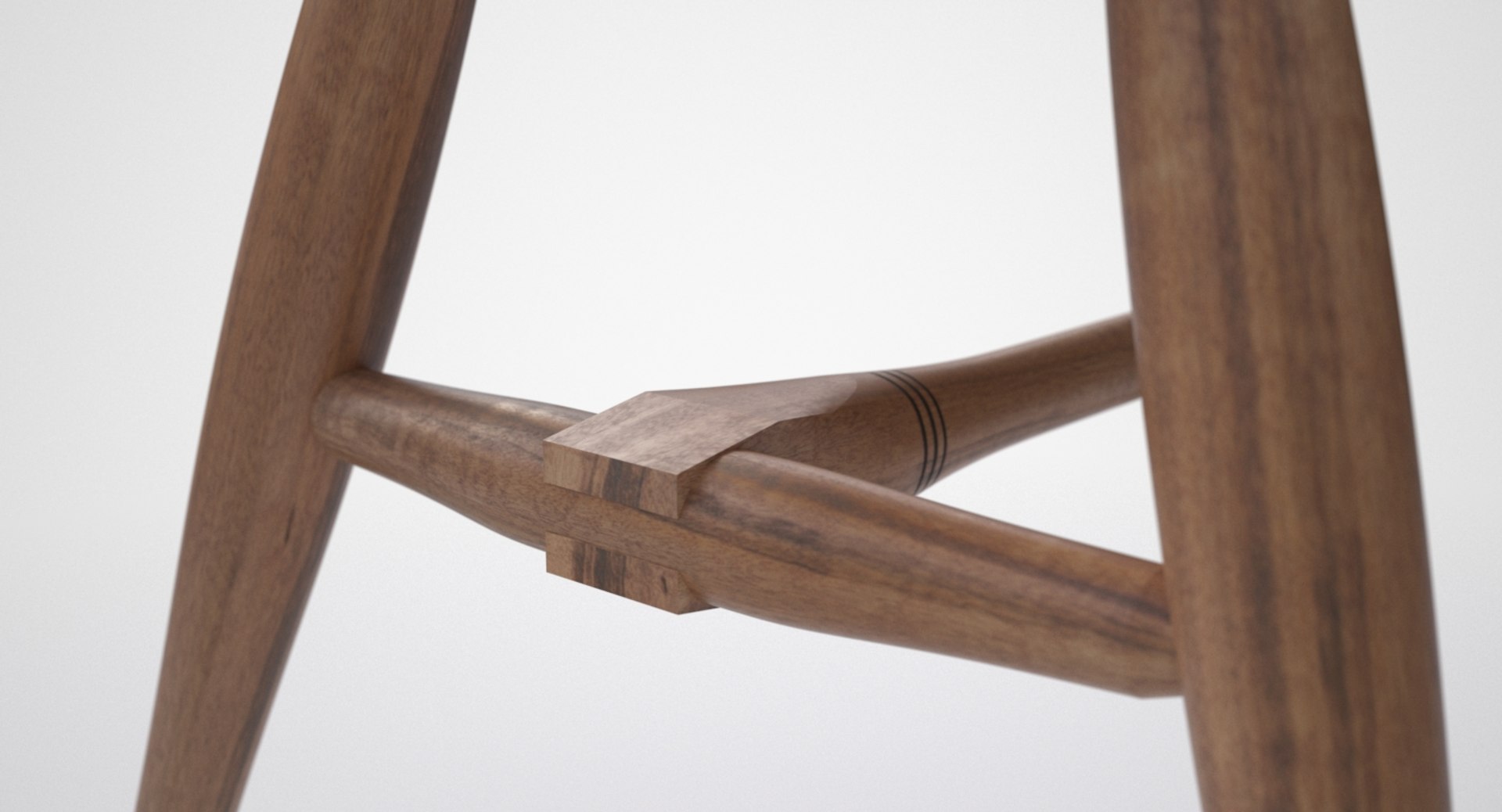 3d Model Of Bddw Milking Stool