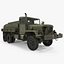 3d Army Fuel Tank Truck Model