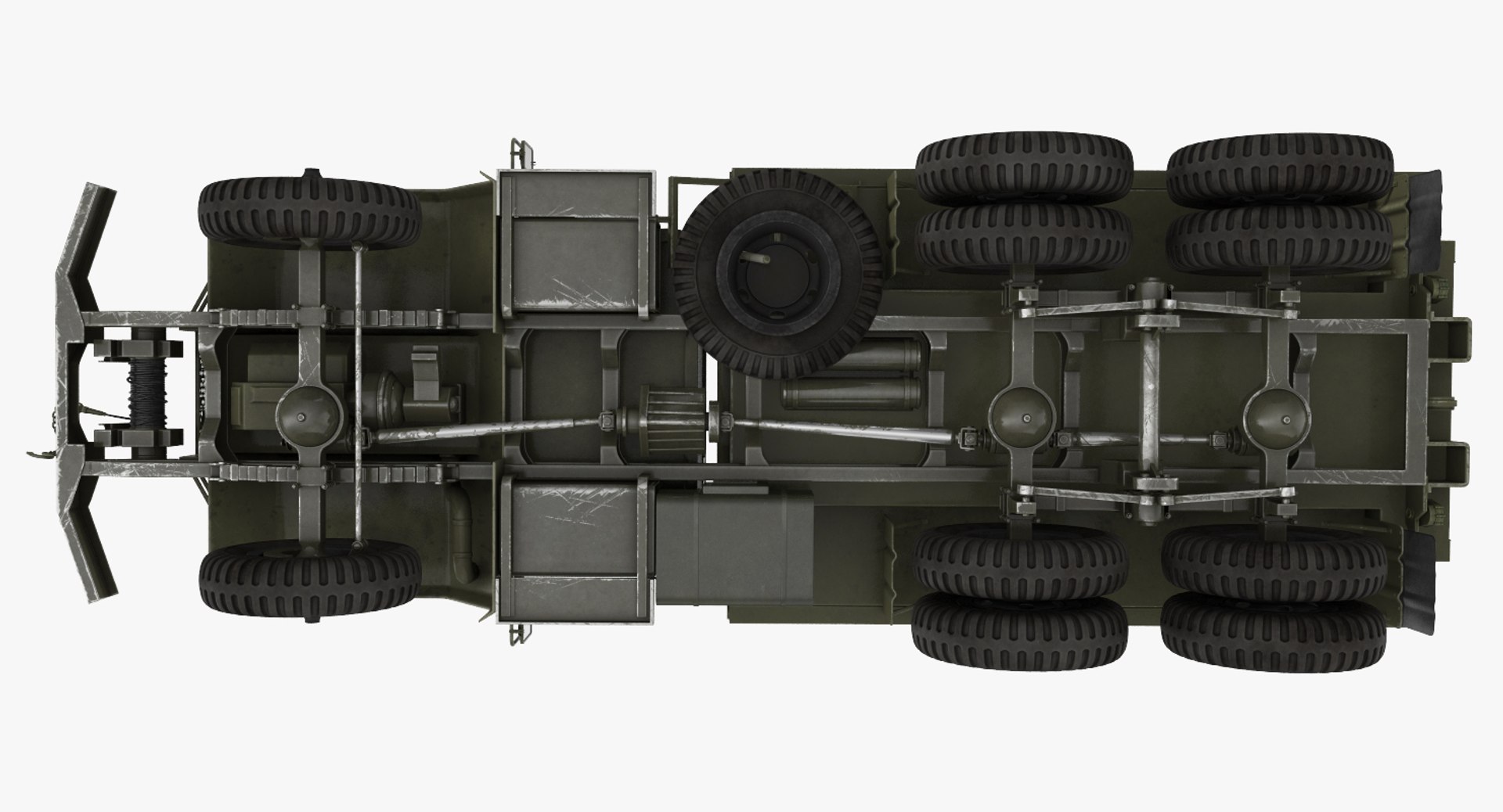 3d army fuel tank truck model