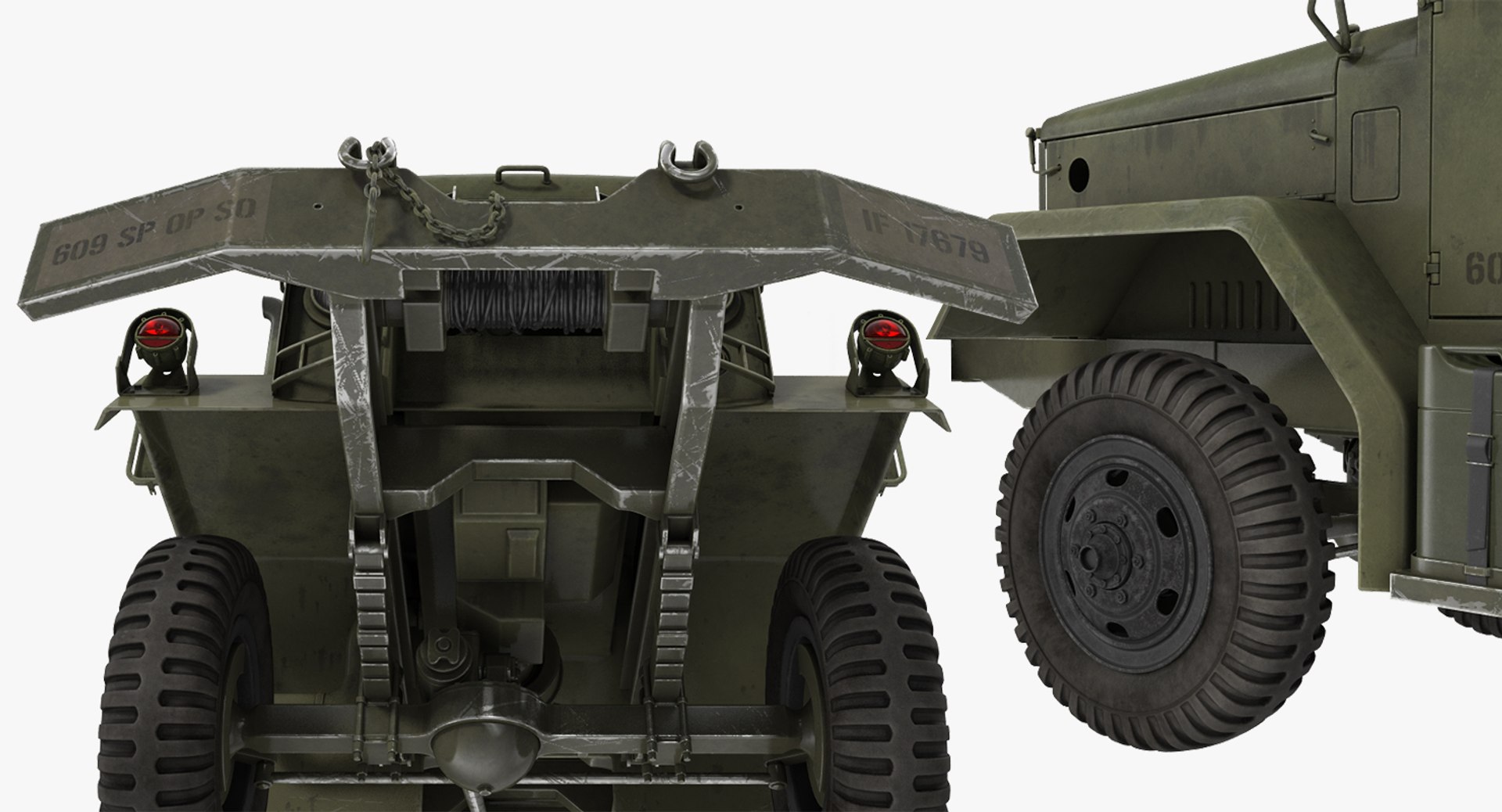 3d army fuel tank truck model