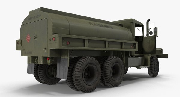 US Army Fuel Tank Truck m49 3D-Modell - TurboSquid 1077198