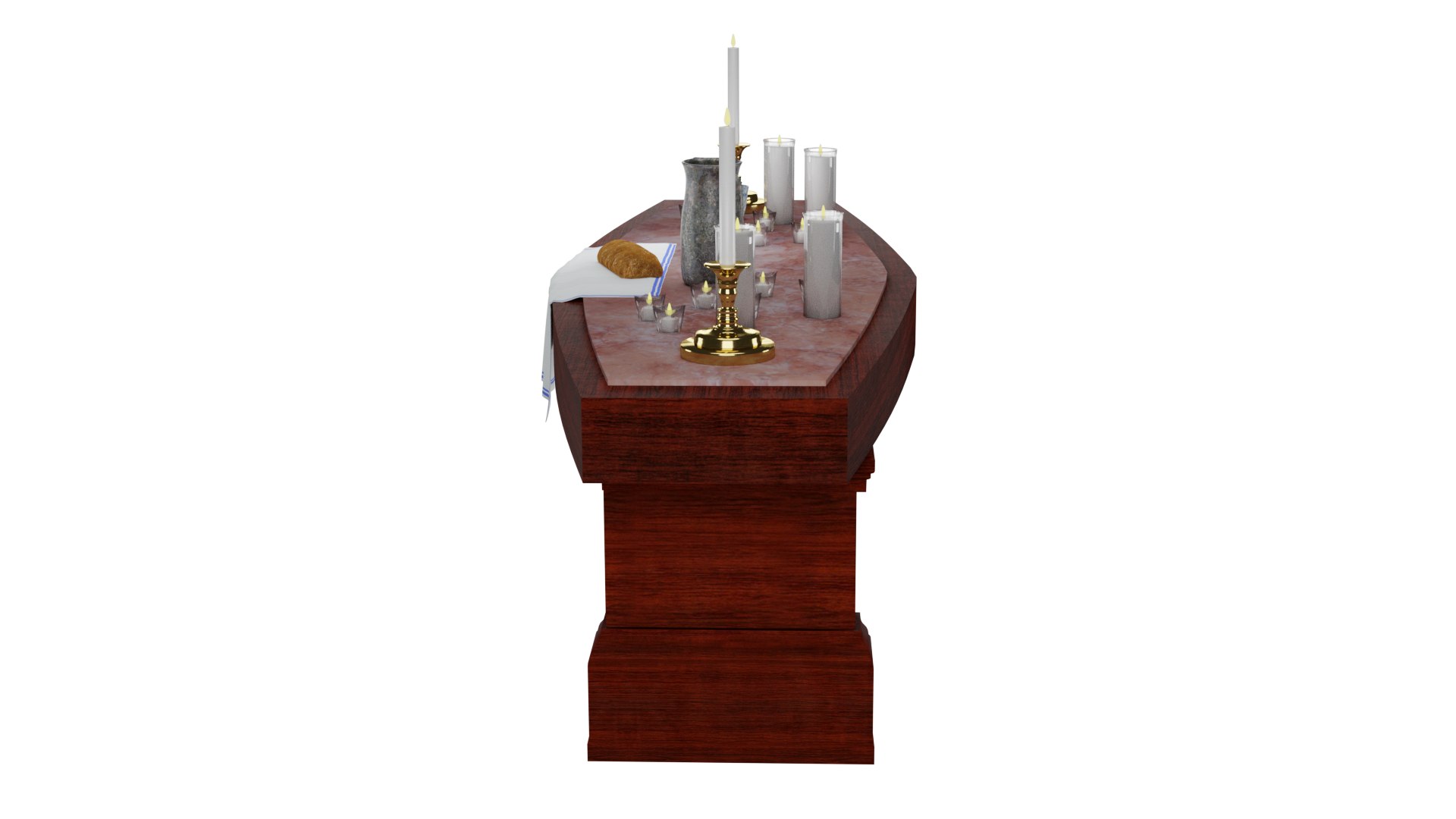 Church Communion Table 3D - TurboSquid 1478097