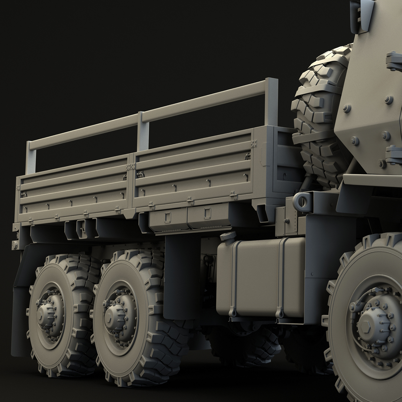 3dsmax oshkosh fmtv m1083 armored