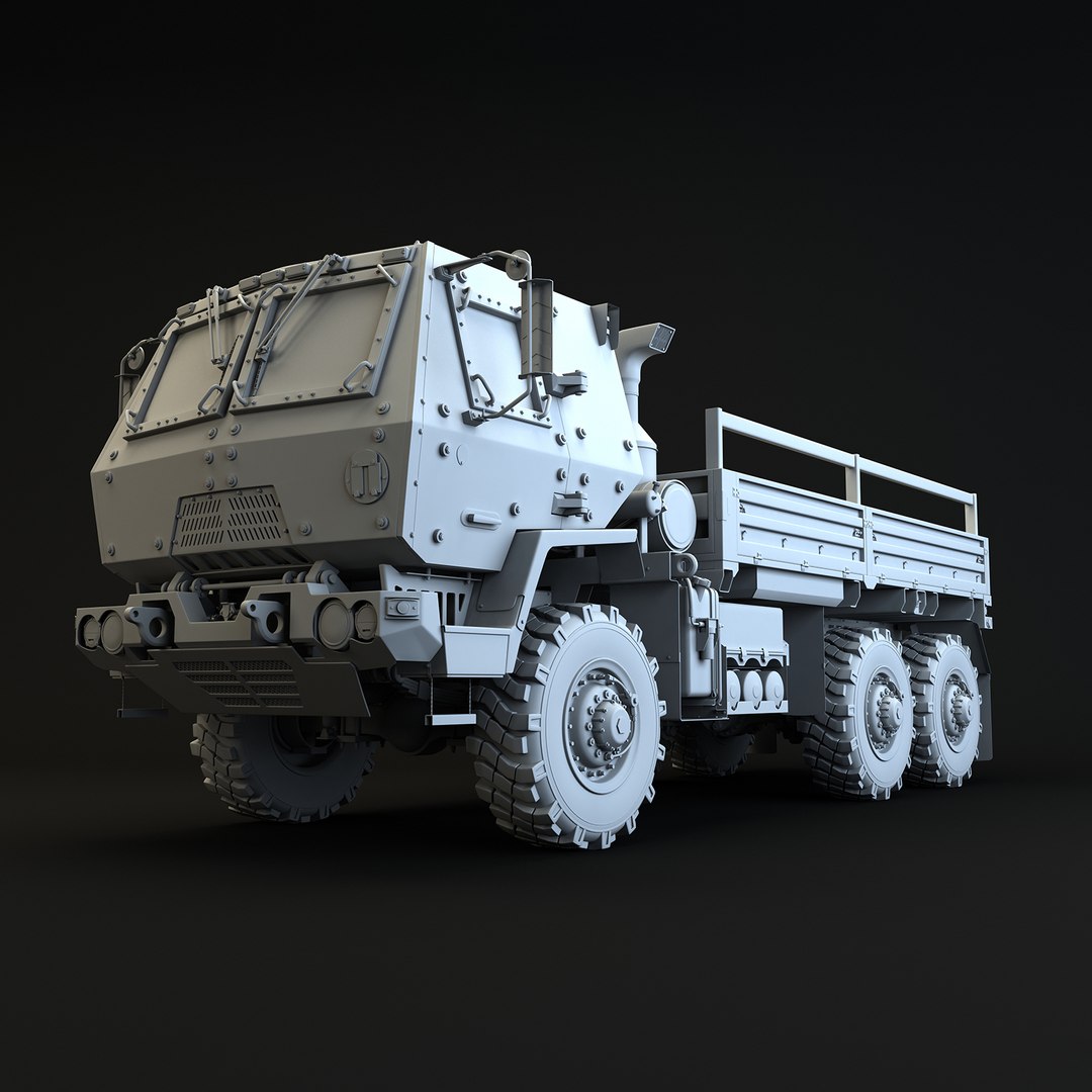 3dsmax oshkosh fmtv m1083 armored