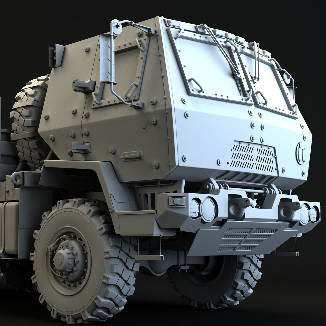 3dsmax oshkosh fmtv m1083 armored