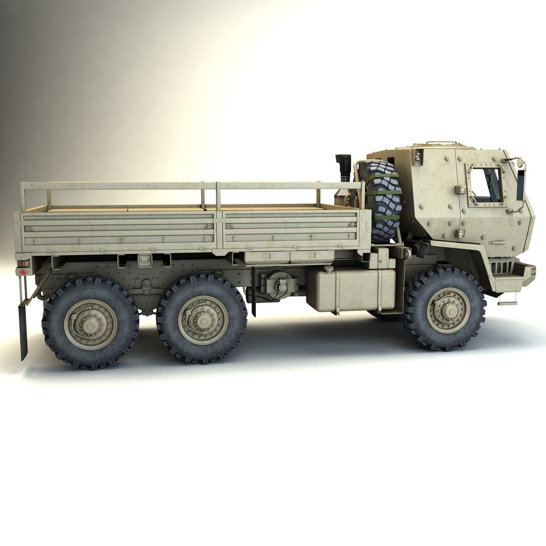 3dsmax oshkosh fmtv m1083 armored