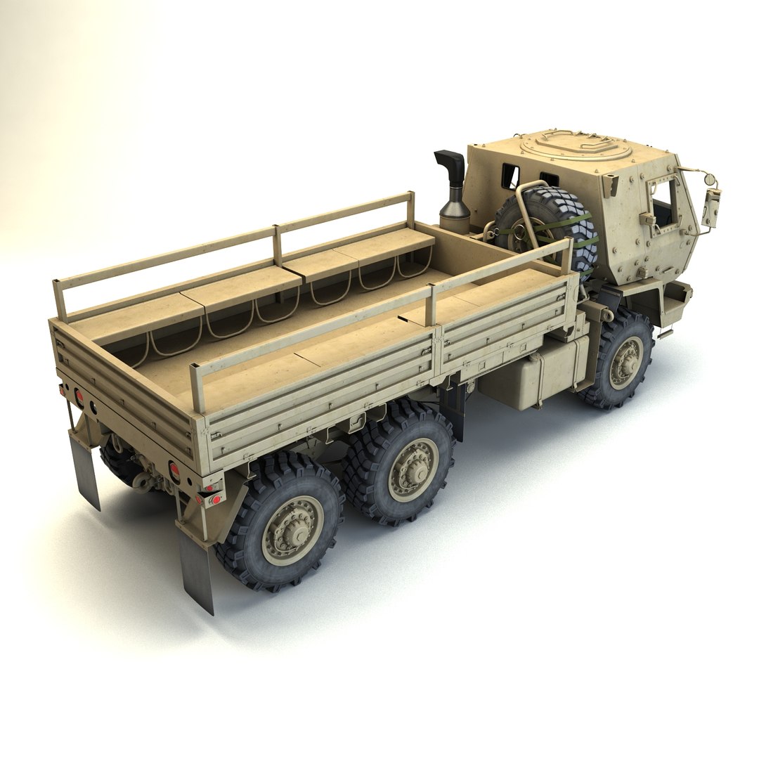 3dsmax oshkosh fmtv m1083 armored