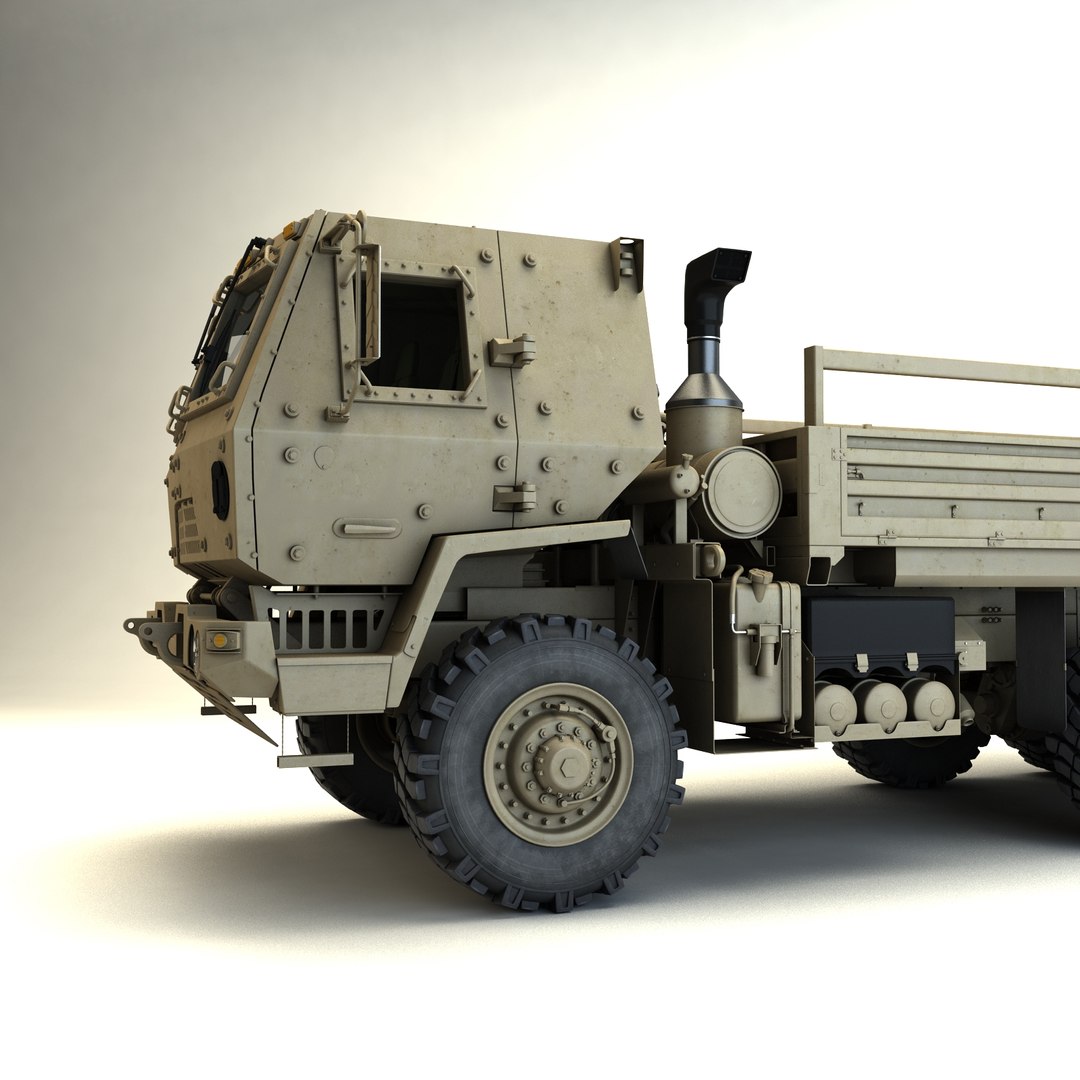 3dsmax Oshkosh Fmtv M1083 Armored