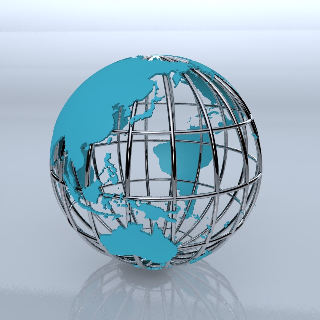 3d Model Globe Earth