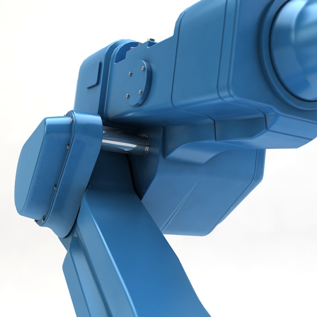 industrial painting robot 3d 3ds
