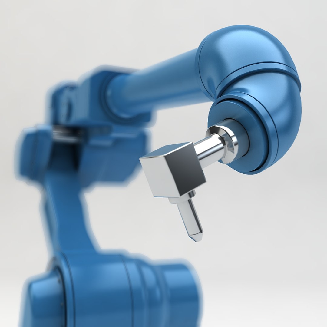 industrial painting robot 3d 3ds