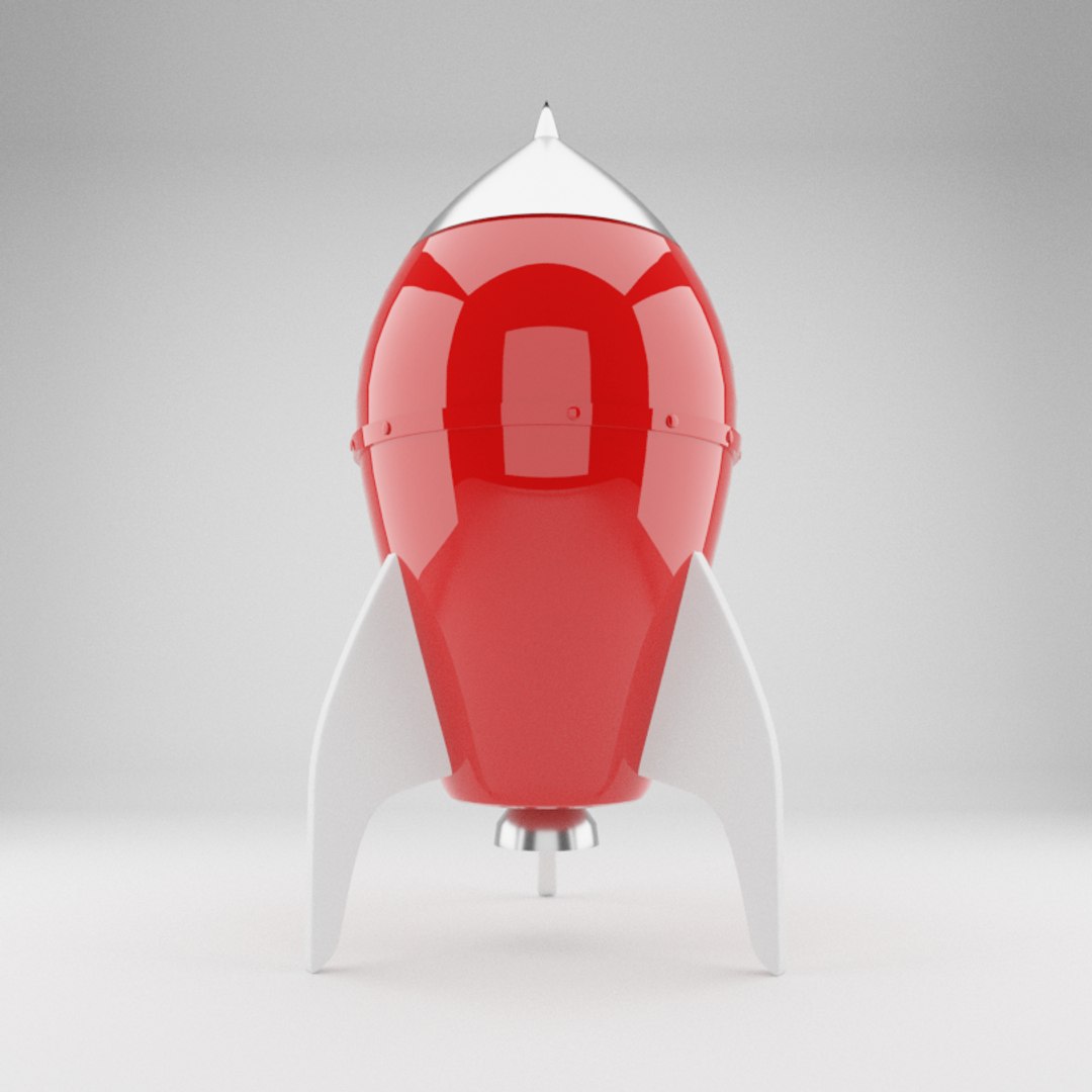3d Model Rocket Toy
