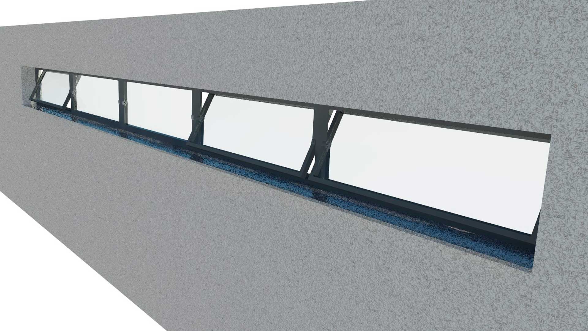 3D Pivot Window Horizontal Axis Model - TurboSquid 2017356