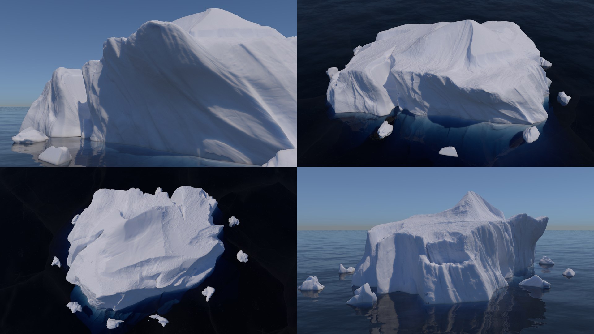 Glacier Collection 3D model - TurboSquid 1849018