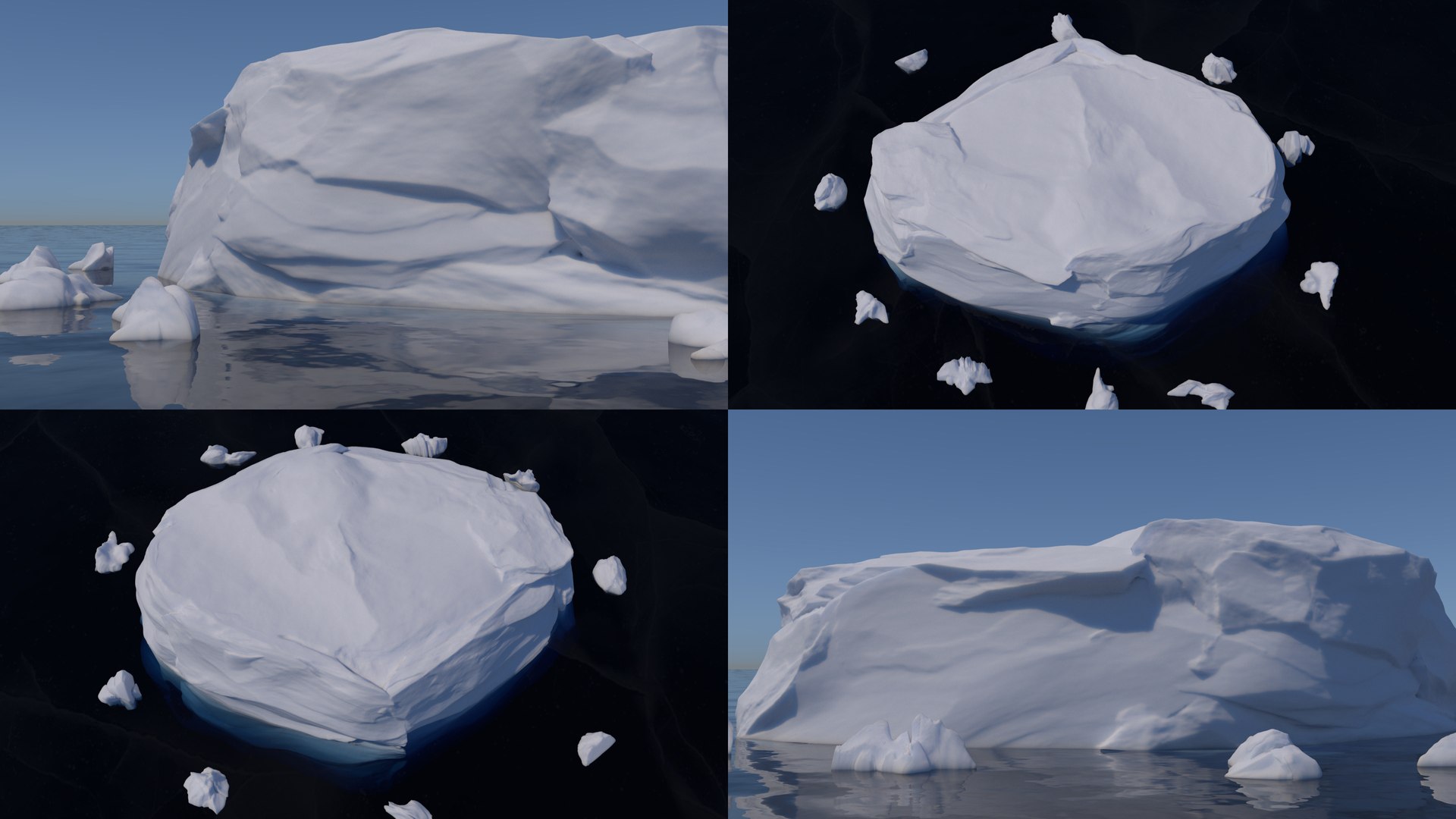 Glacier Collection 3D model - TurboSquid 1849018