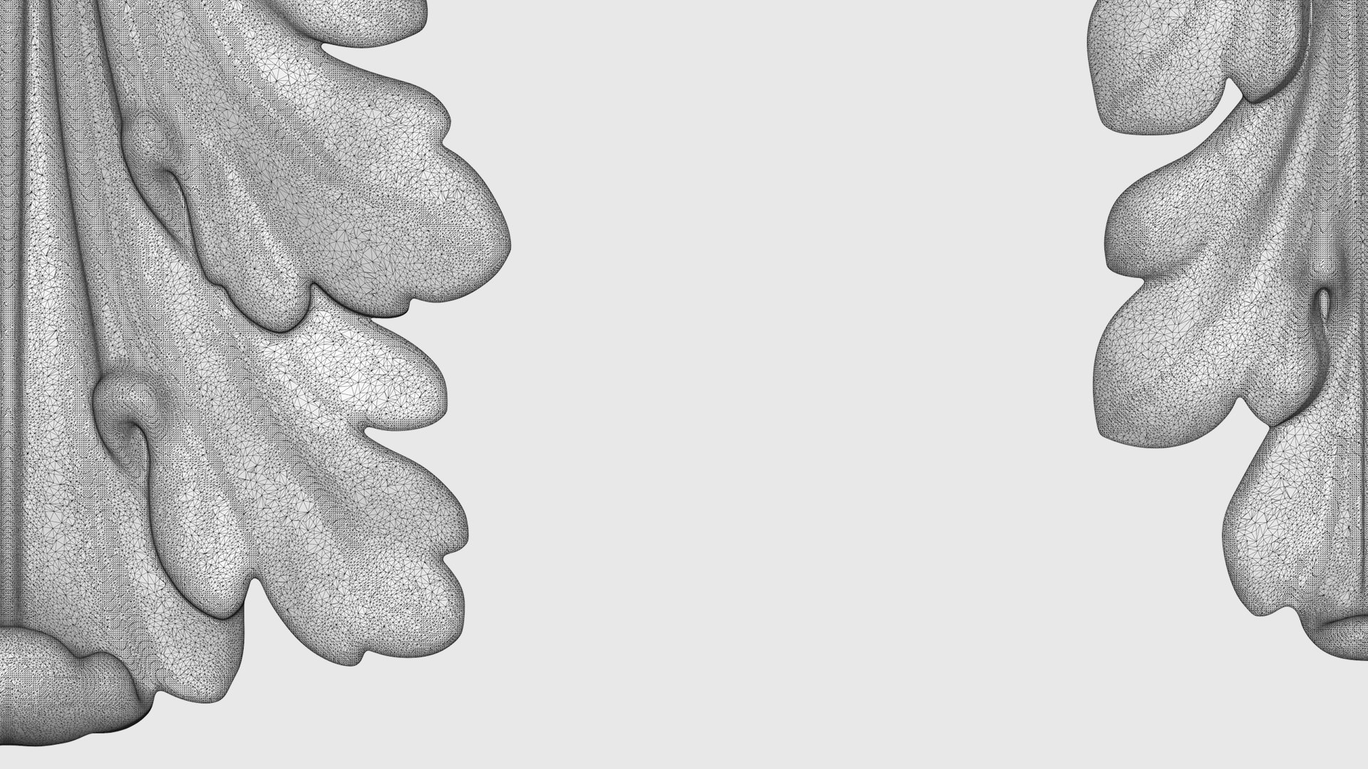 3D Bracket Leaves Collection - TurboSquid 1855578