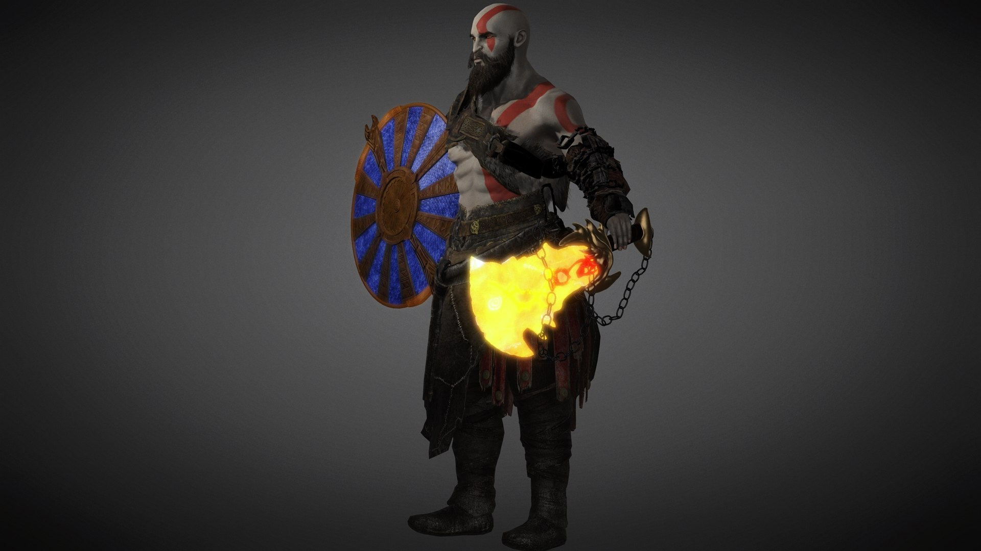 3D Kratos Model - TurboSquid 2045153
