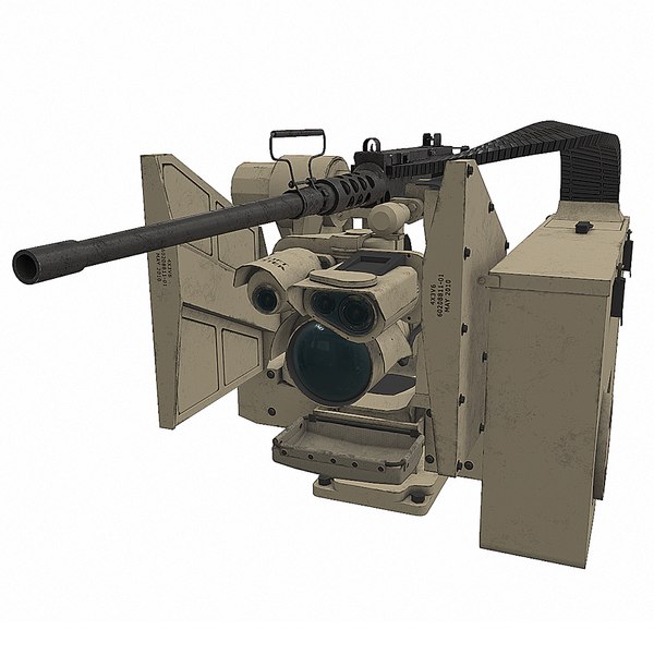 Crows kongsberg m2 gun games model - TurboSquid 1533084