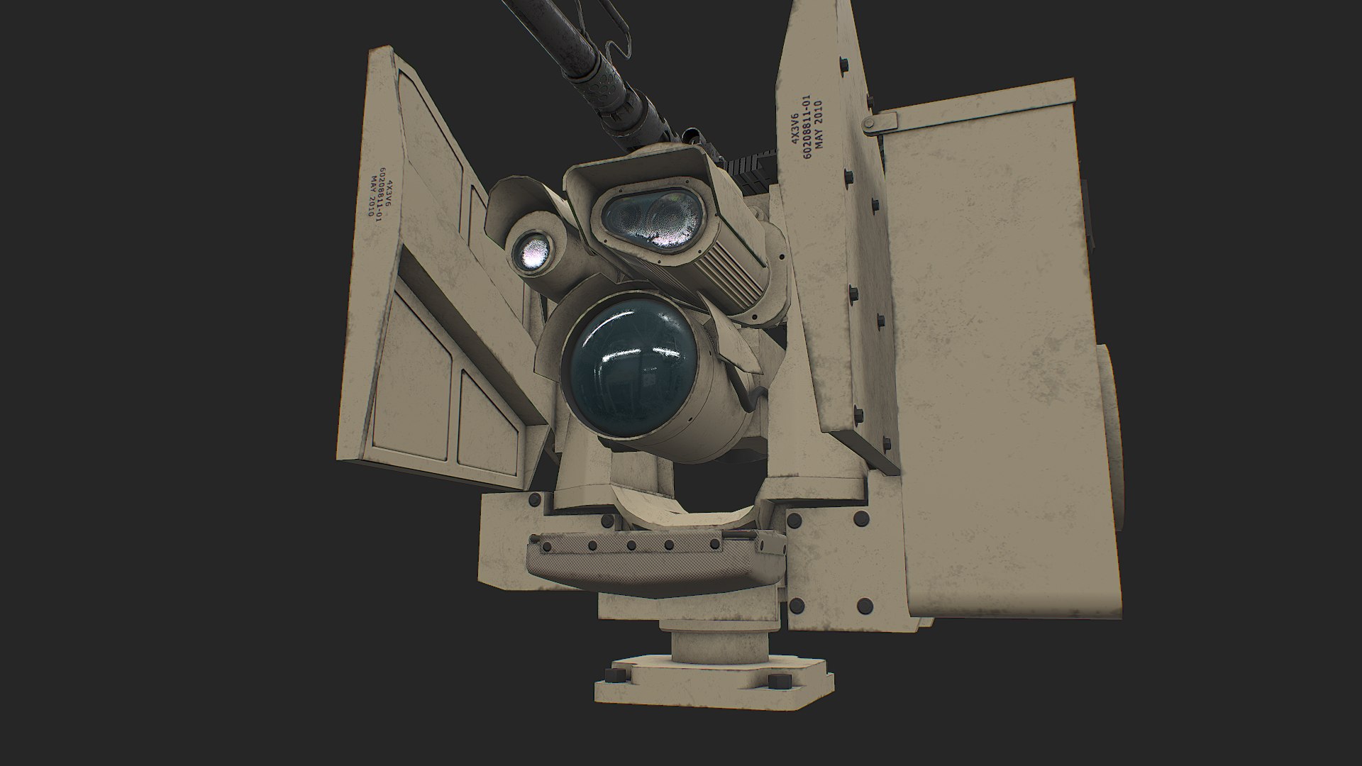 Crows Kongsberg M2 Gun Games Model - TurboSquid 1533084