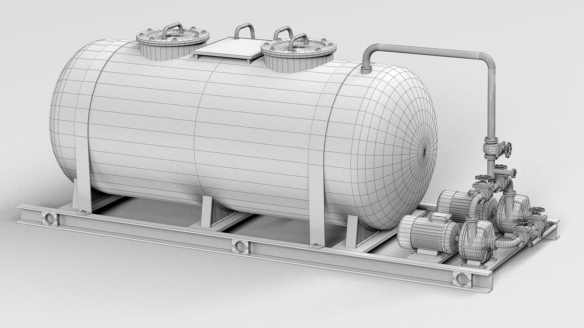 3D Station Pumping - TurboSquid 1664586