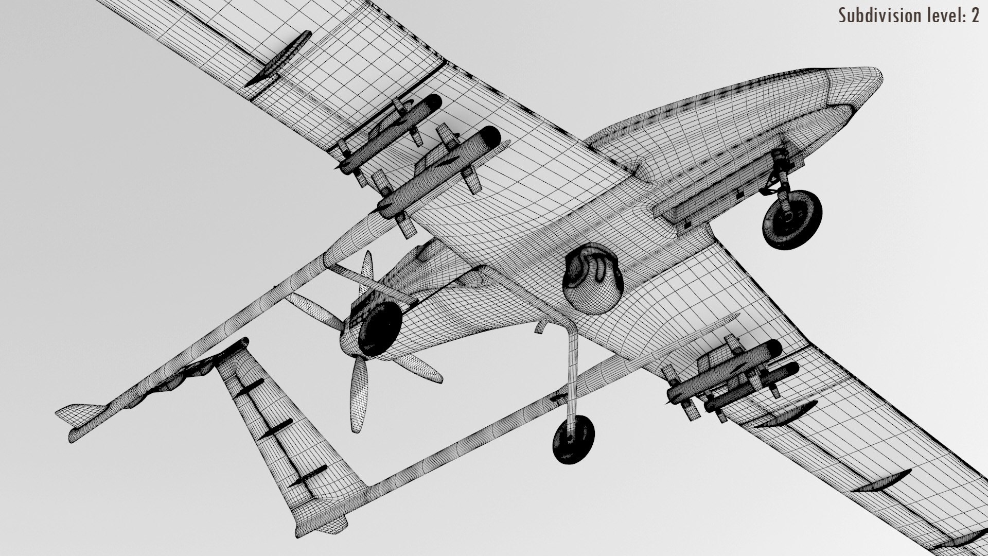 Unmanned aerial vehicle 3D model - TurboSquid 1963010