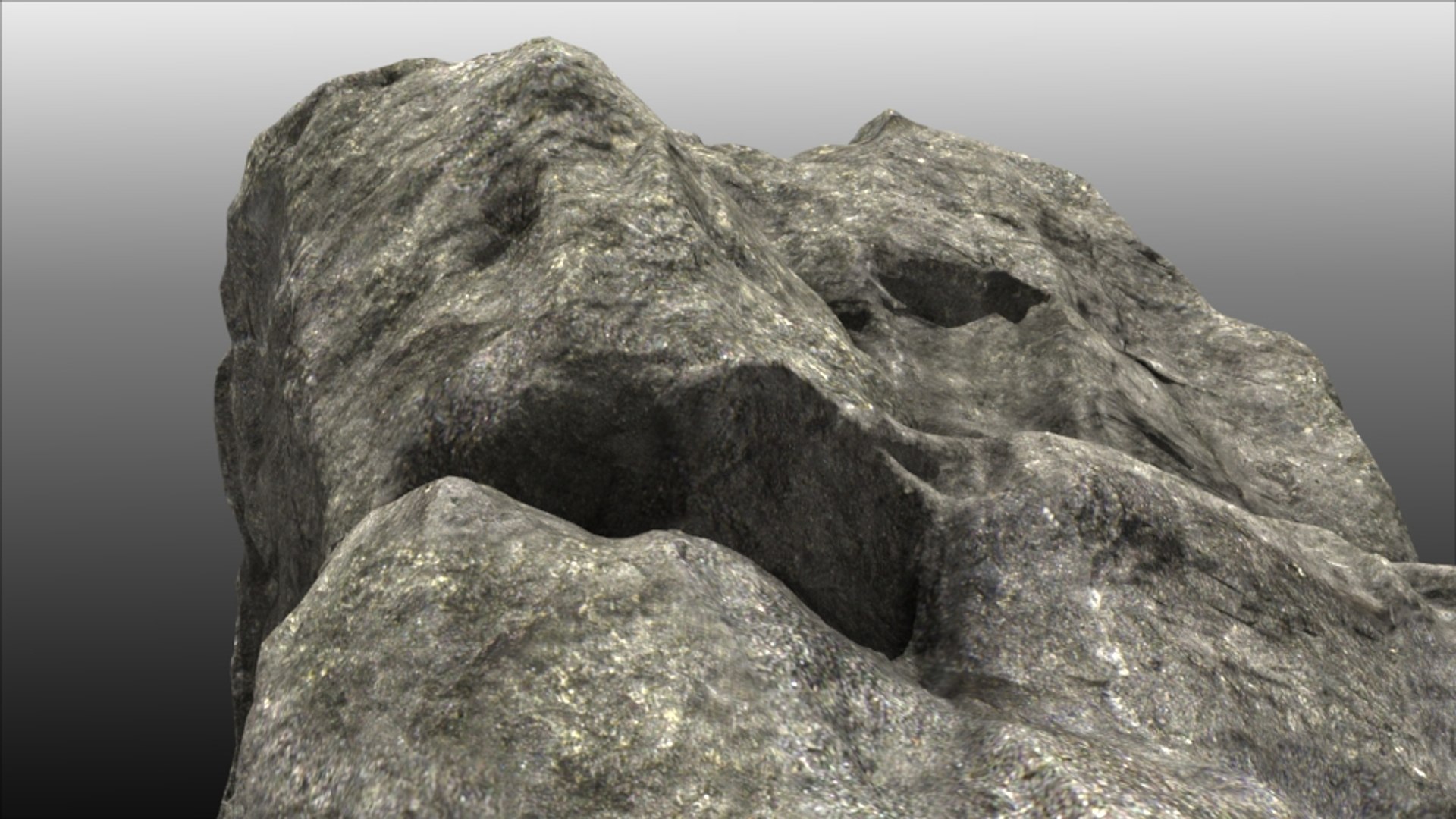 stone rock 3d model