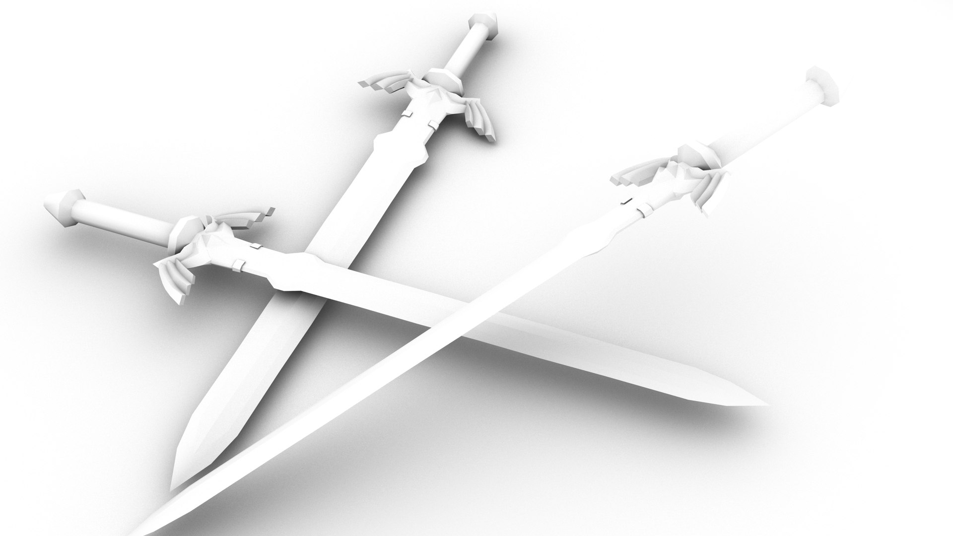 Legend Master Sword 3d Model