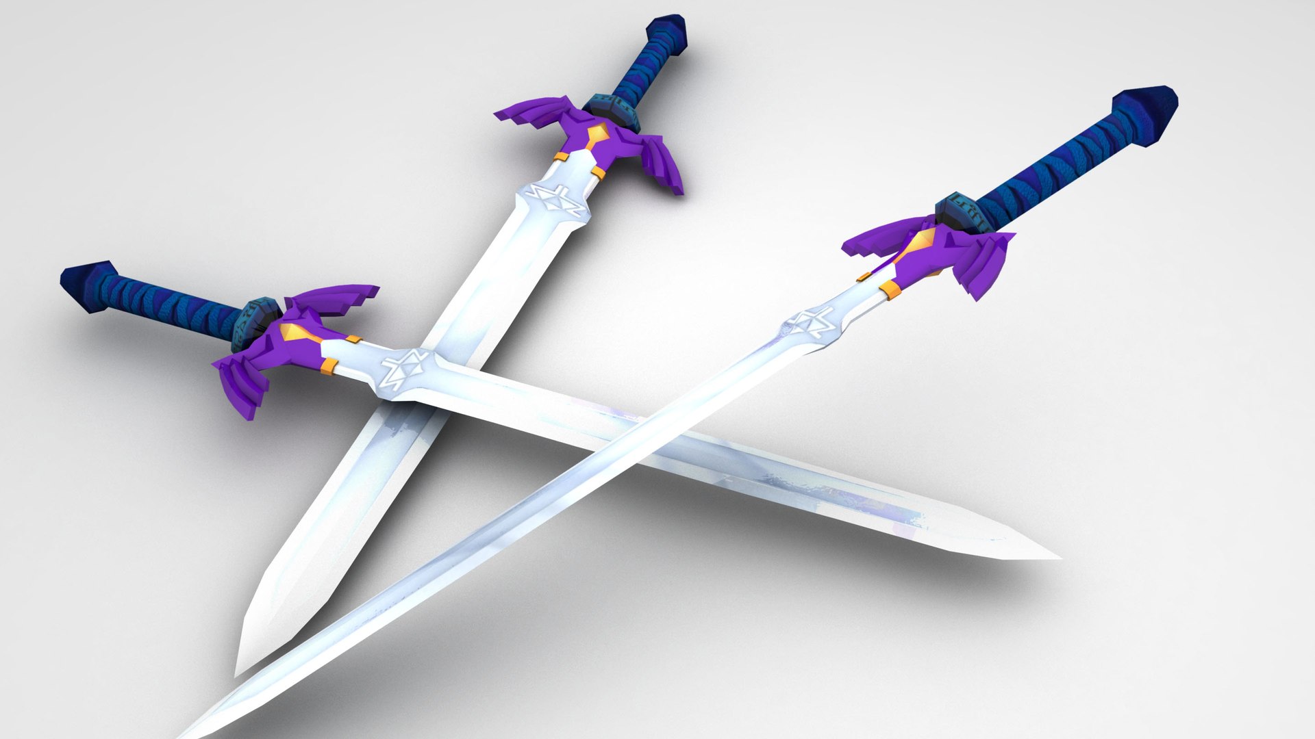 Legend Master Sword 3d Model