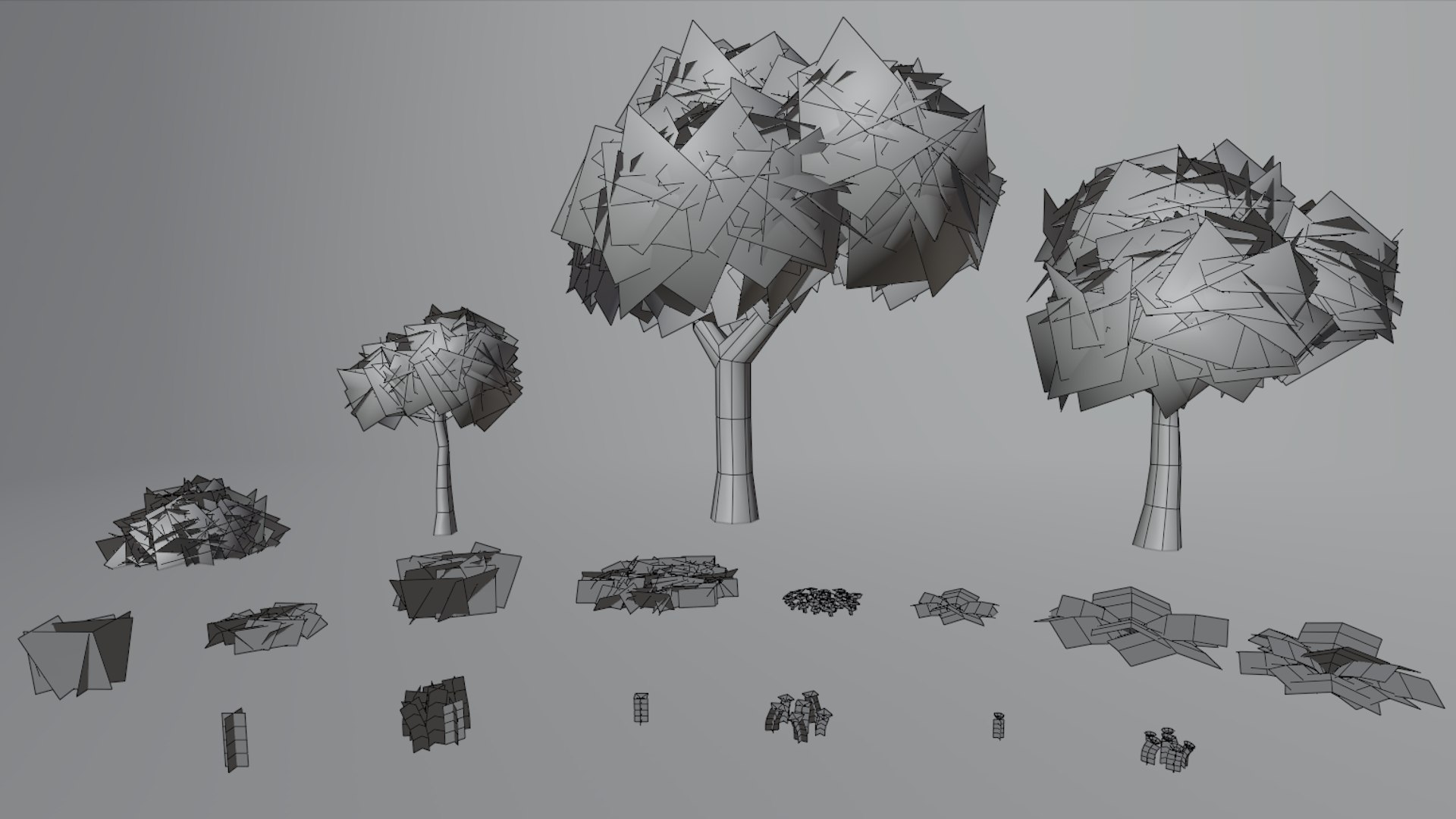 Forest - Stylized Fantasy Environment 3D Model - TurboSquid 2295015