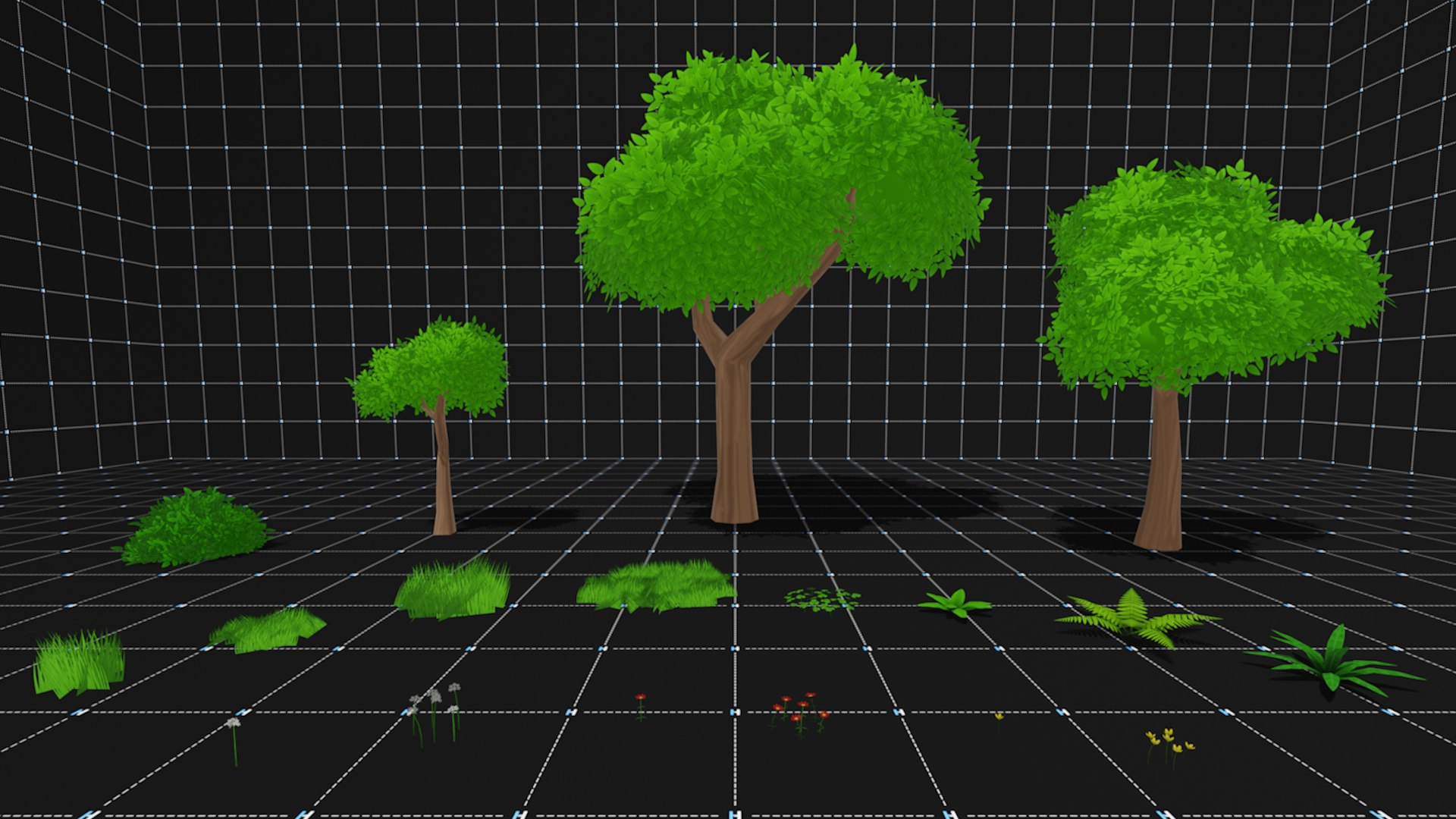 Forest - Stylized Fantasy Environment 3D Model - TurboSquid 2295015