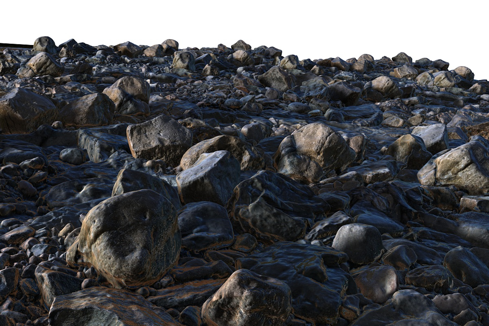 Maya Rock Ground Scan Hd