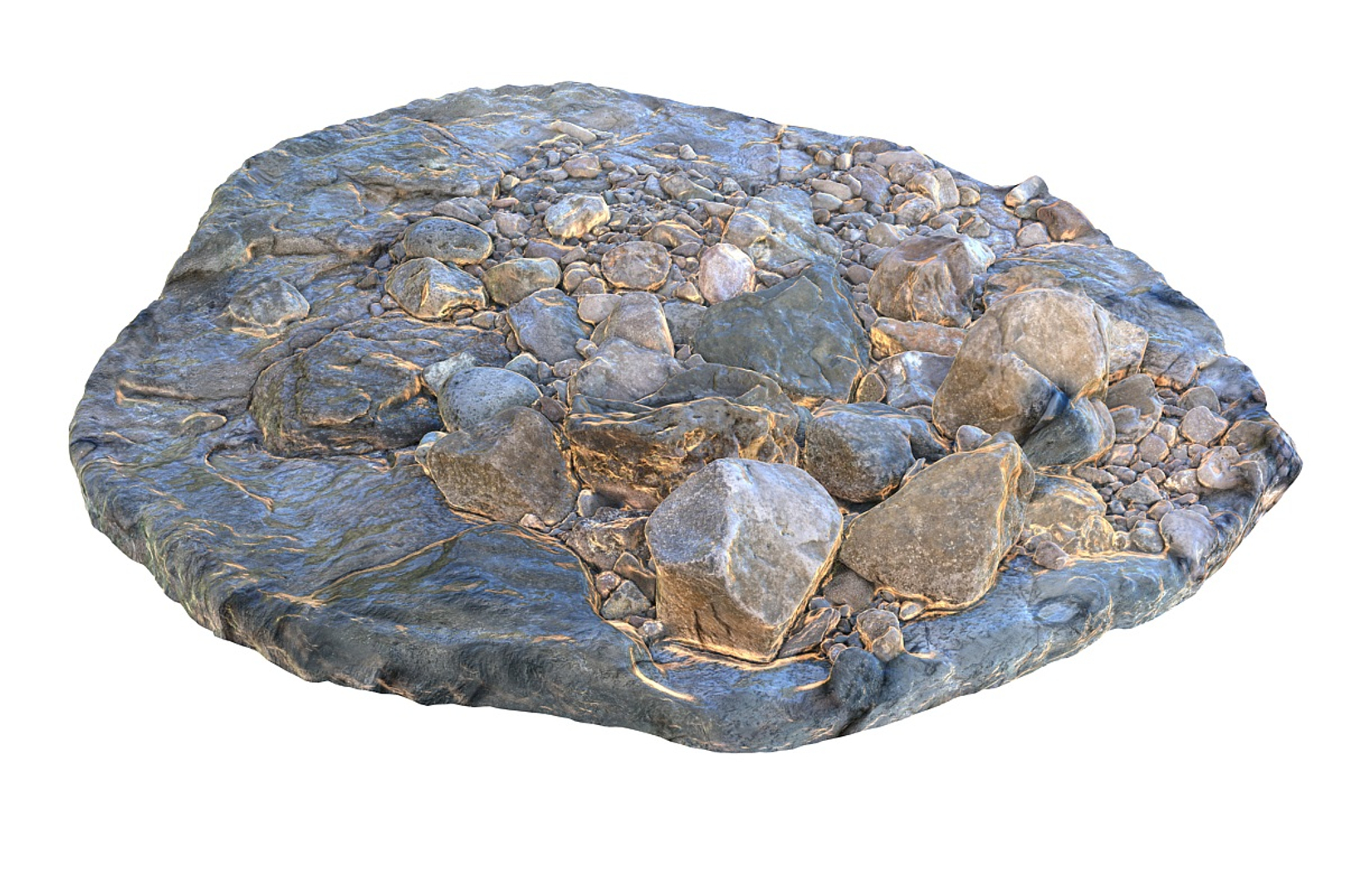 Maya Rock Ground Scan Hd