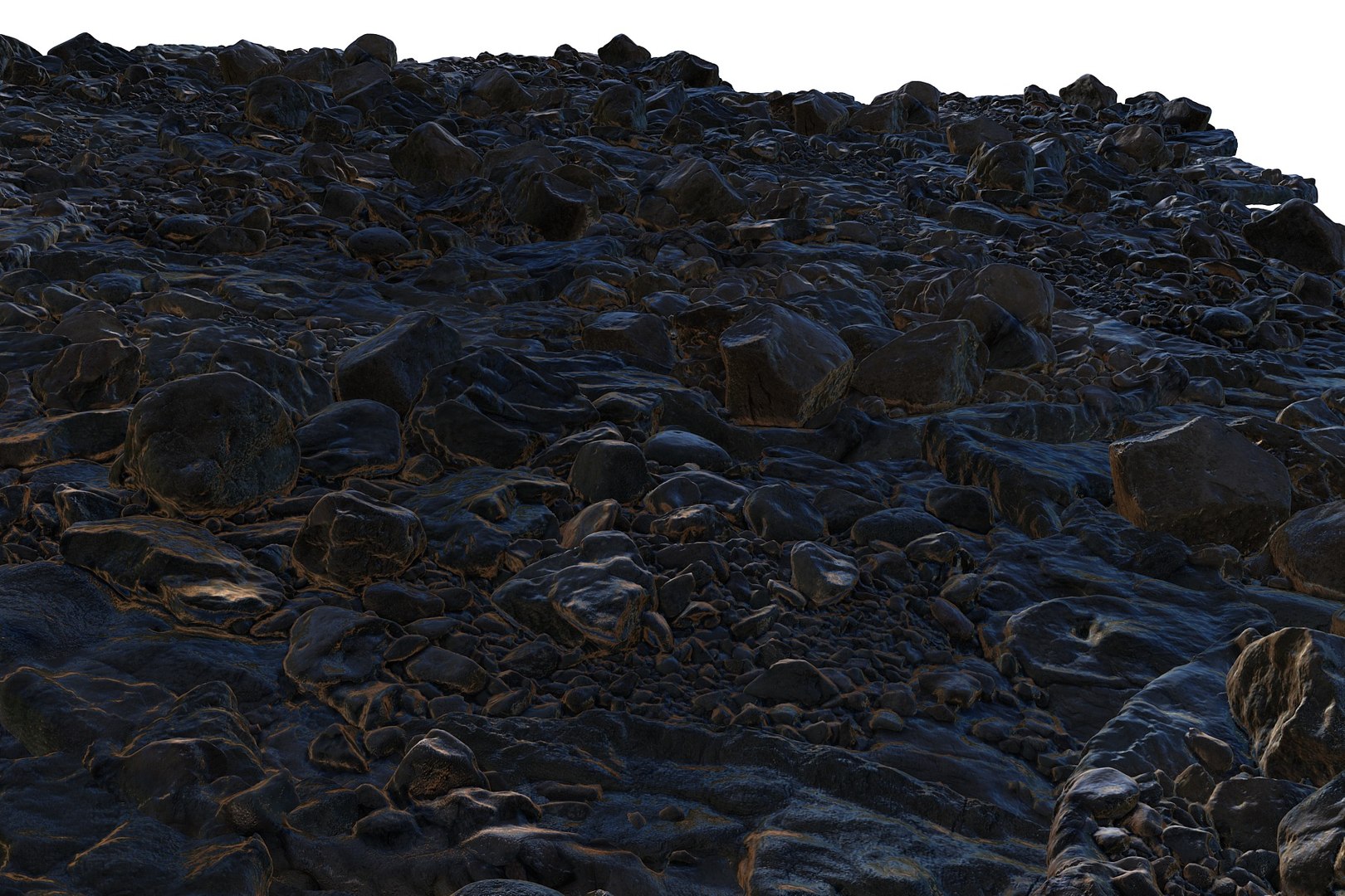 Maya Rock Ground Scan Hd