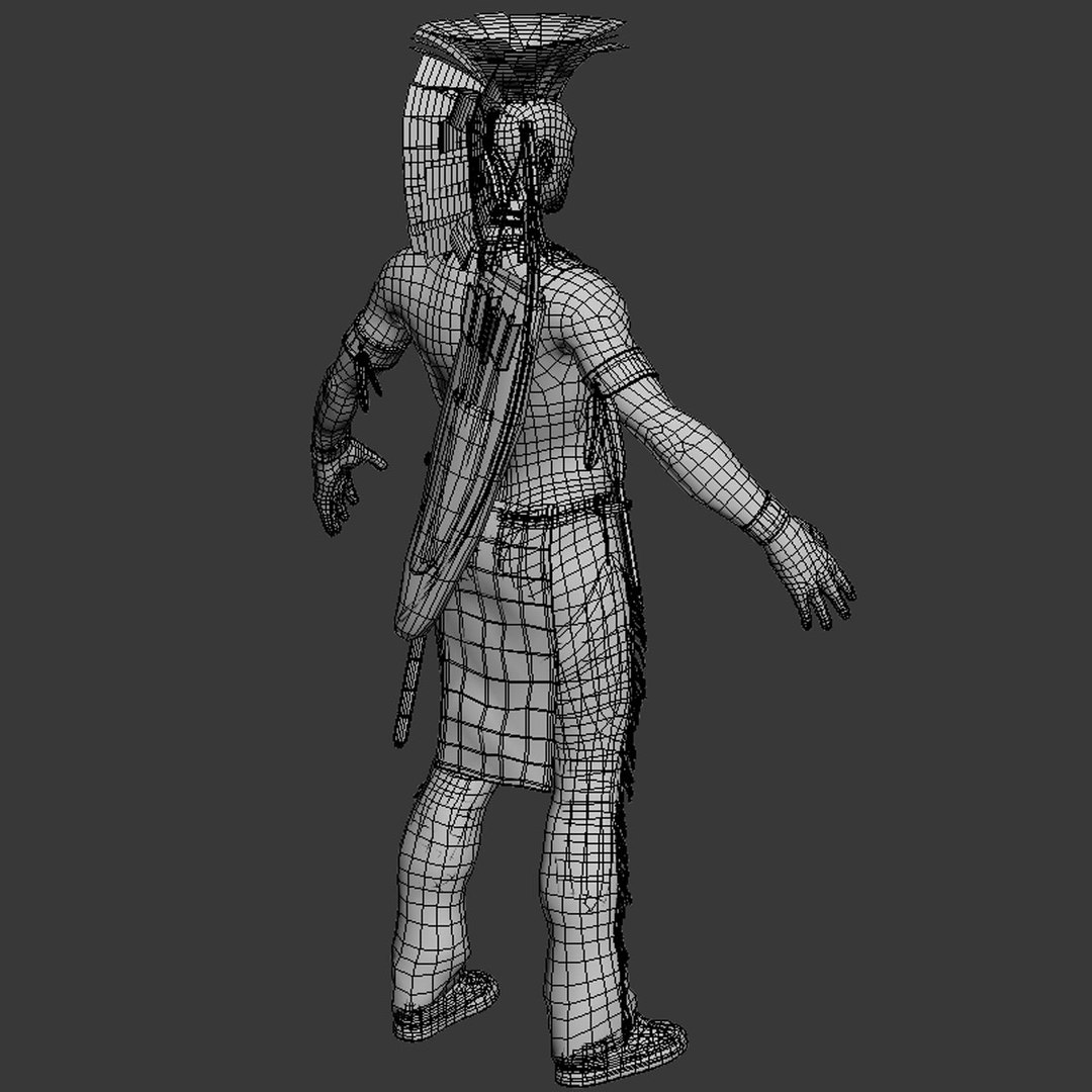 Native American 3d Model