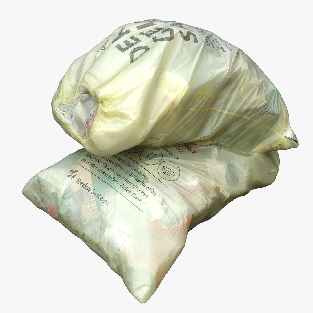 Garbage Bag Collection 15 Model - TurboSquid 2355291
