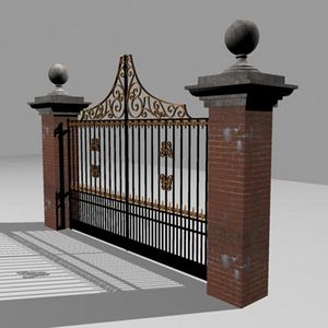 Animated Gate 3D Models For Download | TurboSquid