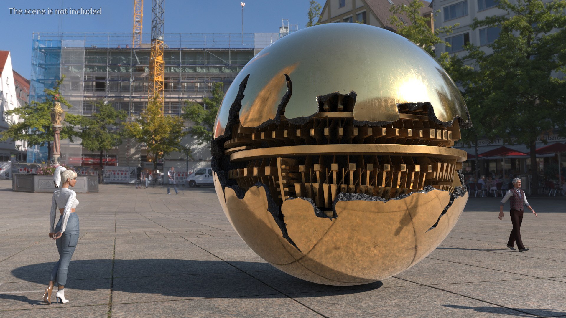 Italian Landmarks Collection 3D Model - TurboSquid 2388929