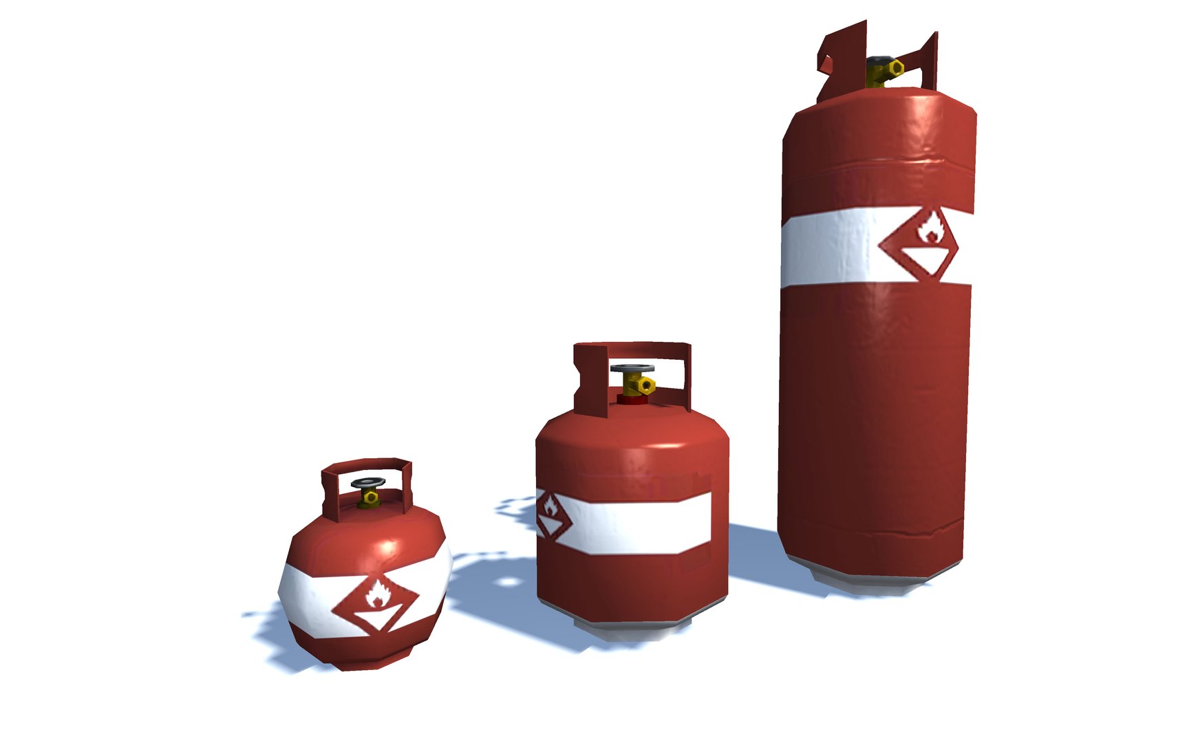 3D Explosive Barrel Cylinder - TurboSquid 1508859