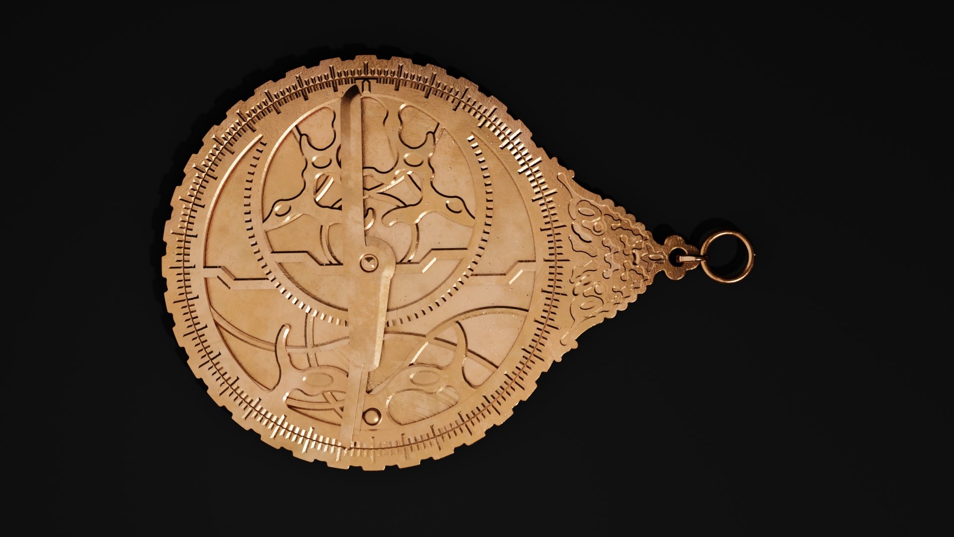 Astrolabe 3D Model - TurboSquid 1578239