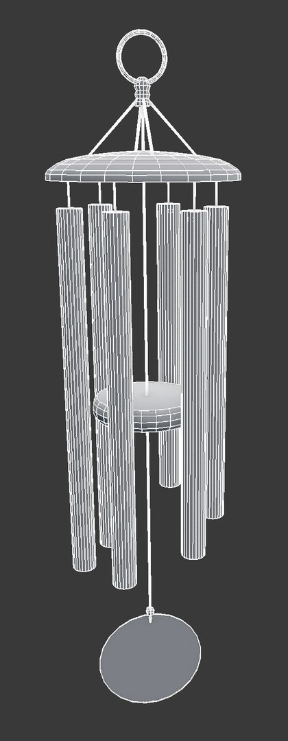 Wind Chimes 3D Model - TurboSquid 1323078