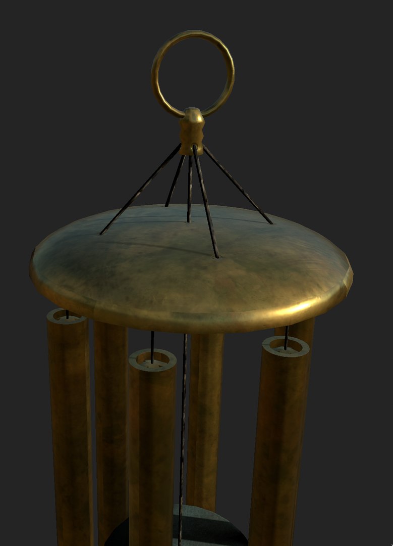 Wind Chimes 3D Model - TurboSquid 1323078