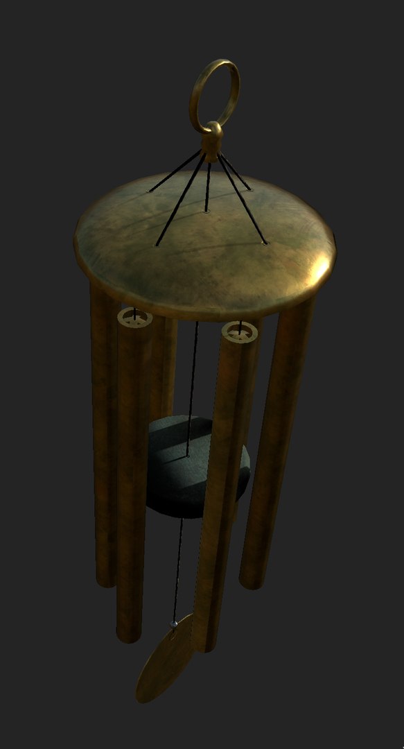 Wind Chimes 3D Model - TurboSquid 1323078