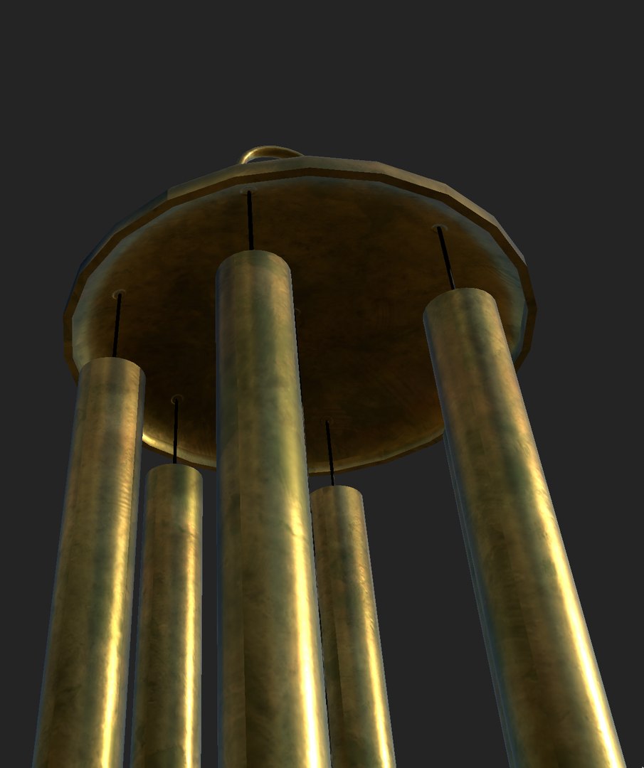 Wind Chimes 3D Model - TurboSquid 1323078