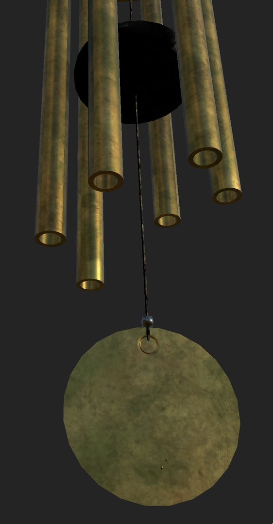 Wind Chimes 3D Model - TurboSquid 1323078