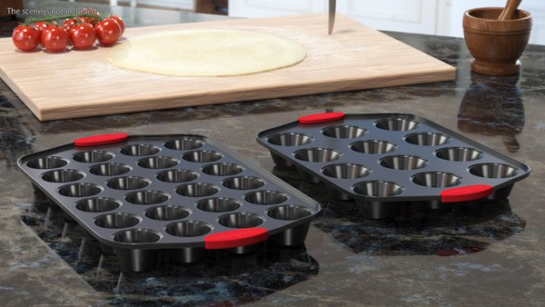 3D Baking Trays Collection model - TurboSquid 1988304