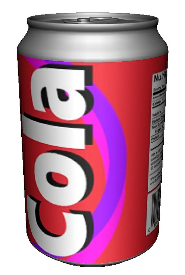 3D cola - TurboSquid 1260384