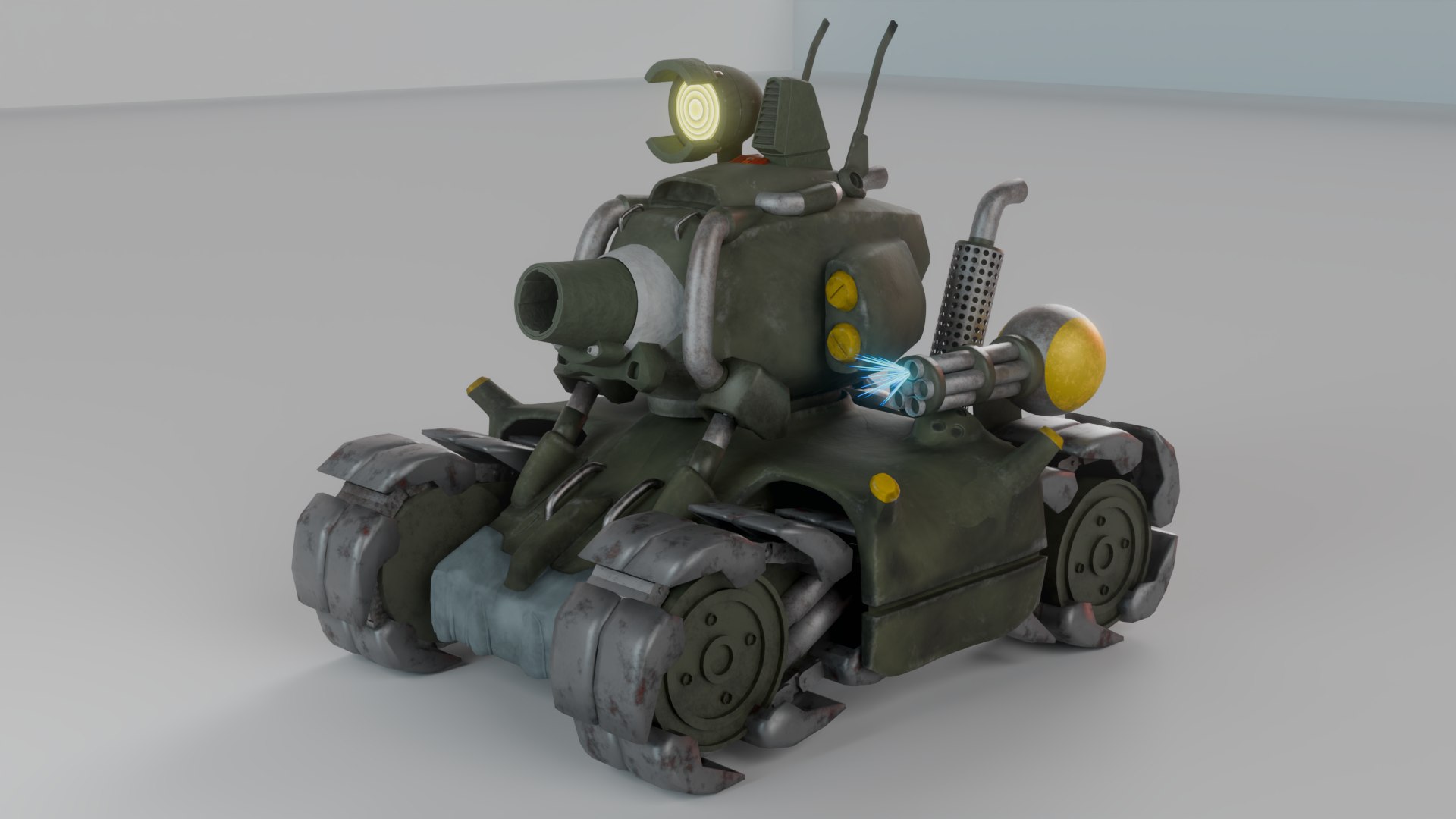 3D Metal Slug SV-001 - TurboSquid 2533213
