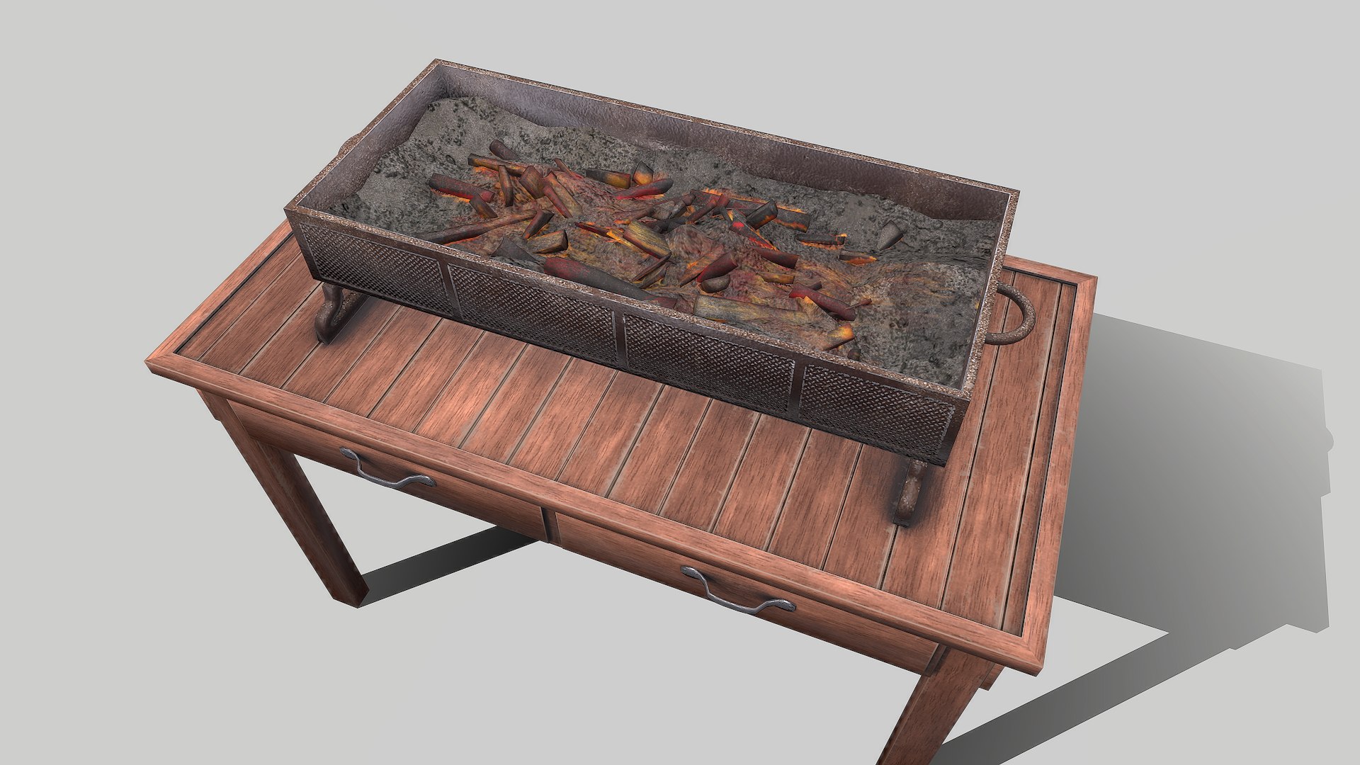 3D Barbeque Meat And Vegetables Models - TurboSquid 1942655