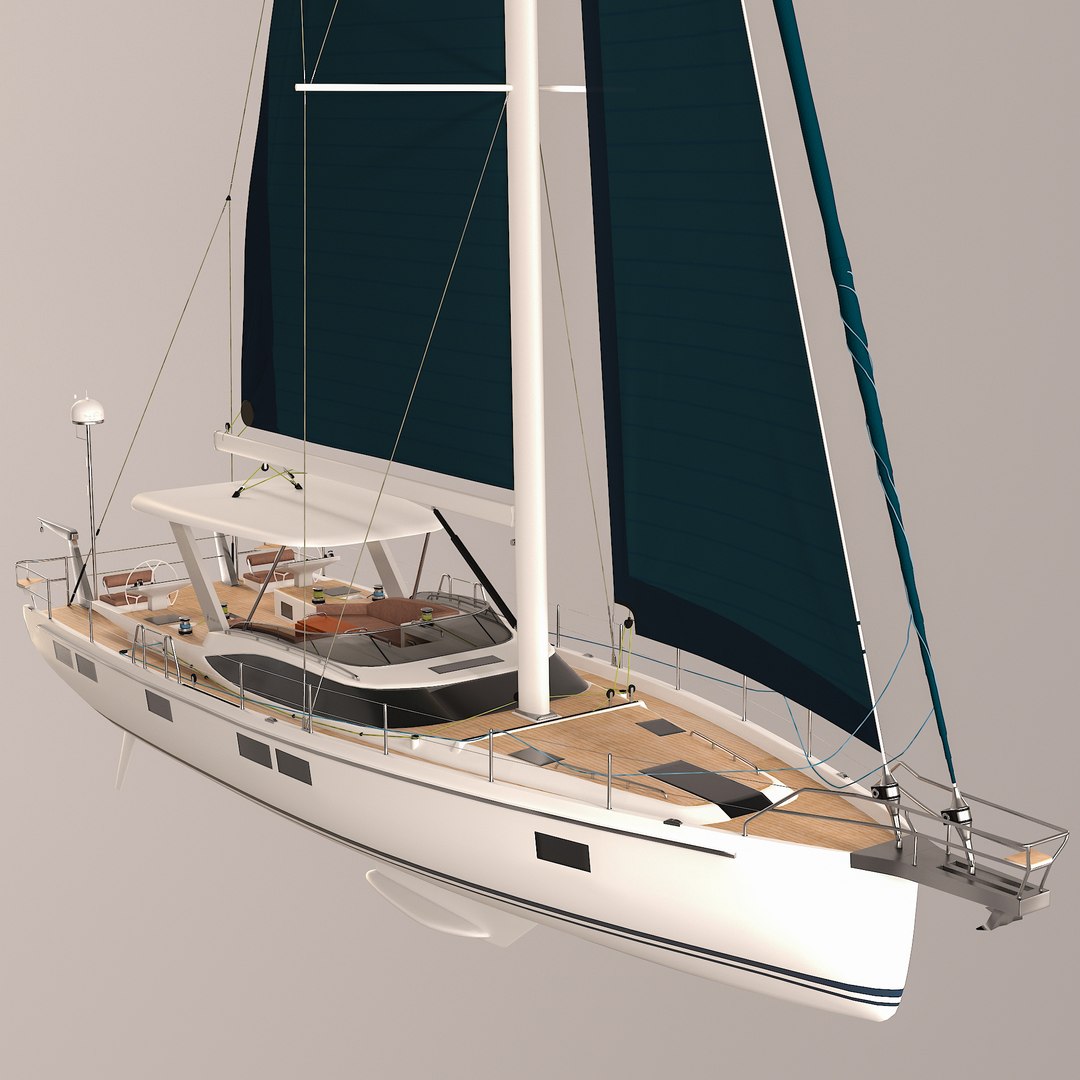 Sailing Yacht Hylas H57 Model - TurboSquid 2014382