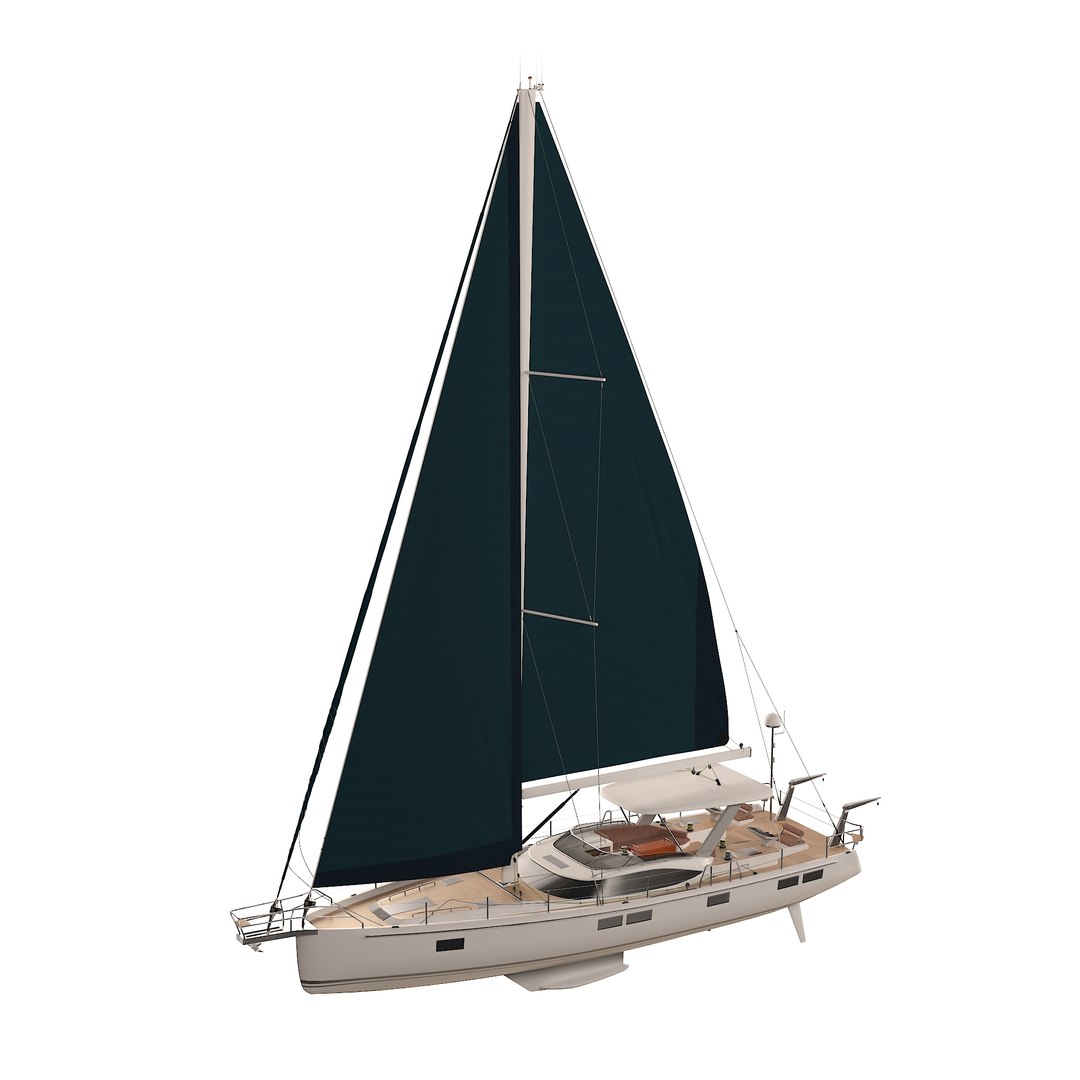 Sailing Yacht Hylas H57 Model - TurboSquid 2014382